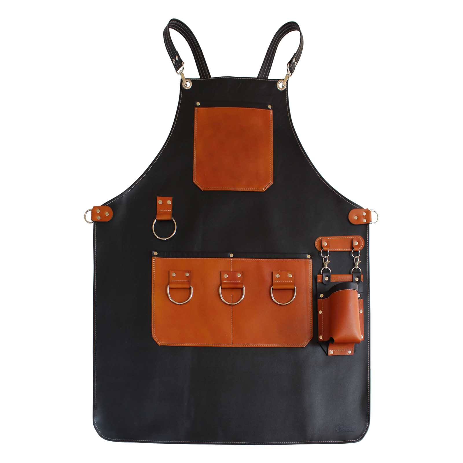 MANDIL DE CUERO LINEA DE LUJO | MLL031 – LORENZO ARTE EN CUERO